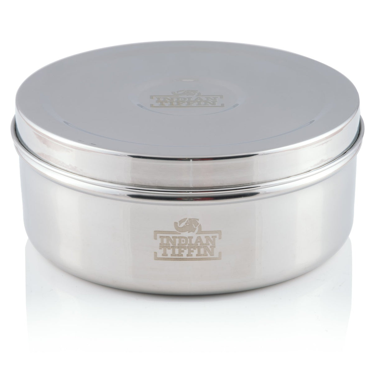 Large Indian Tiffin Masala Dabba, Steel Lid with Clear Lid Steel Pots ...